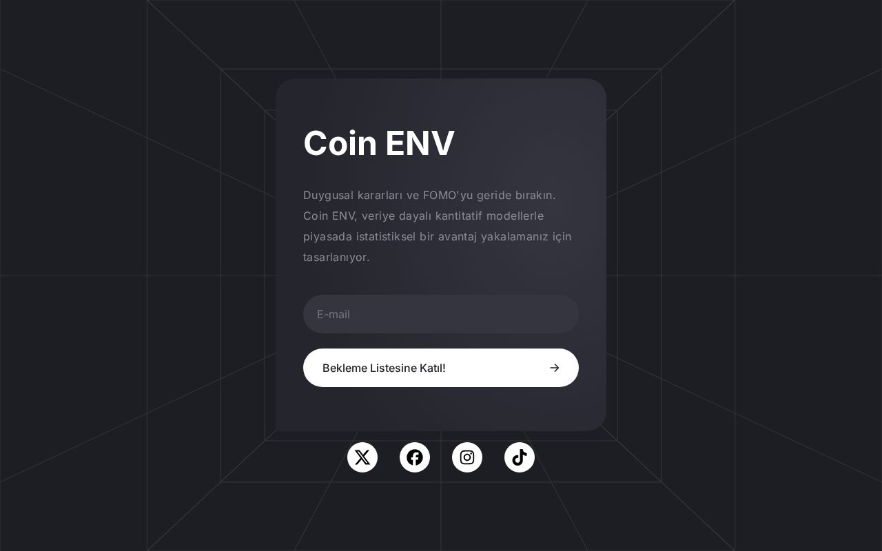Coin ENV - Bekleme Listesi